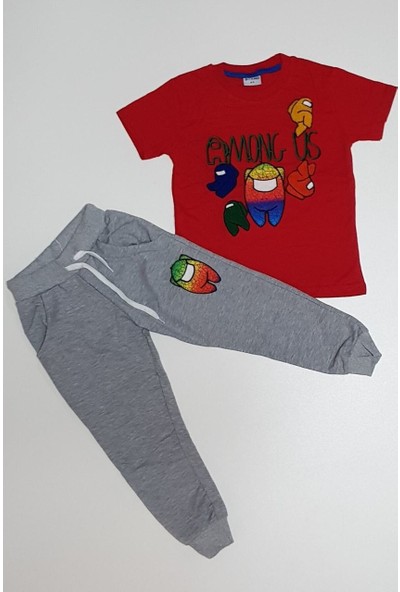 Brand Dijital Baskılı Tişört Eşofman Erkek Çocuk Takımı Brand Dijital Baskılı Tişört Eşofman Erkek Çocuk Takımı