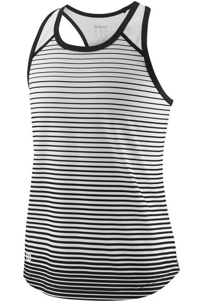 Wilson Tank Team Striped Kız Çocuk Atlet WRA769801