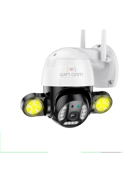 Wificam Icsee -Xmye Uyumlu 5mp Projektör Aydınlatmalı Ptz Wifi Ip Kamera Wificam Icsee -Xmye Uyumlu 5mp Projektör Aydınlatmalı Ptz Wifi Ip Kamera