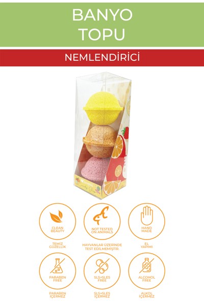 Juvenis Kozmetik 3'lü Banyo Topları Seti Doğal Hindistan Cevizi Buğday Yağı ve E Vitaminli Banyo Bombaları 50 gr Juvenis Kozmetik 3'lü Banyo Topları Seti Doğal Hindistan Cevizi Buğday Yağı ve E Vitaminli Banyo Bombaları 50 gr