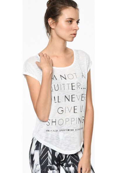Only Play T-Shirt, Xs, Beyaz