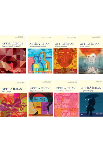 Ayrılık Sevdaya Dahil - Kimi Sevsem Sensin - Ben Sana Mecburum / 8 Kitap Set - Attila Ilhan Ayrılık Sevdaya Dahil - Kimi Sevsem Sensin - Ben Sana Mecburum / 8 Kitap Set - Attila Ilhan