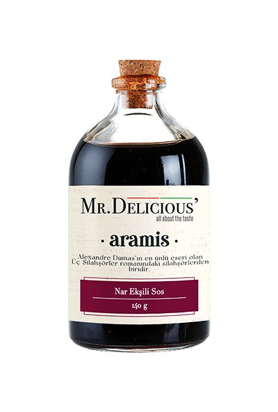 Mr. Delicious Nar Ekşili Sos Aramis 140 ml Mr. Delicious Nar Ekşili Sos Aramis 140 ml