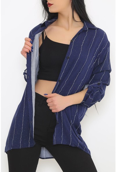 Hepsi Yeni Moda Salaş Gömlek Lacidesenli Hepsi Yeni Moda Salaş Gömlek Lacidesenli