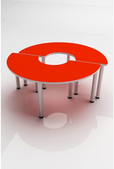 3G Tasarım Anaokulu Yuvarlak Masa, Iki Parça Etkinlik Masası 3G Tasarım Anaokulu Yuvarlak Masa, Iki Parça Etkinlik Masası