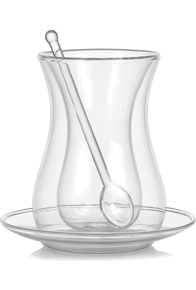 Shinee Şeffaf Siyah Çay Bardağı (Yurt Dışından) Shinee Şeffaf Siyah Çay Bardağı (Yurt Dışından)