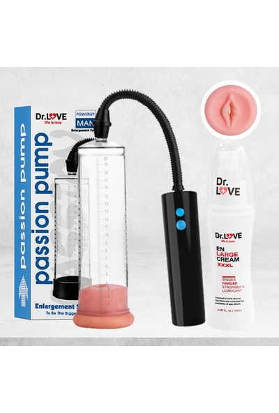 Drlove Dr.Love Otomatik Usb Şarjlı Teknolojik Penis Vakum Pompası + Vajina Başlık Drlove Dr.Love Otomatik Usb Şarjlı Teknolojik Penis Vakum Pompası + Vajina Başlık