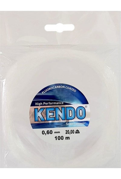 Kendo Premium Model 100 mt Beyaz Poşet Balıkçı Olta Misina Kendo Premium Model 100 mt Beyaz Poşet Balıkçı Olta Misina