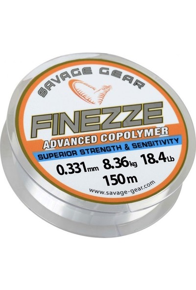 Savage Gear Finezze Mono Model 300 mt Clear Balıkçı Olta Misina Savage Gear Finezze Mono Model 300 mt Clear Balıkçı Olta Misina
