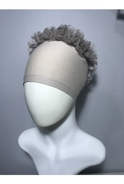 Zamir Dantelli Fırfırlı Bone