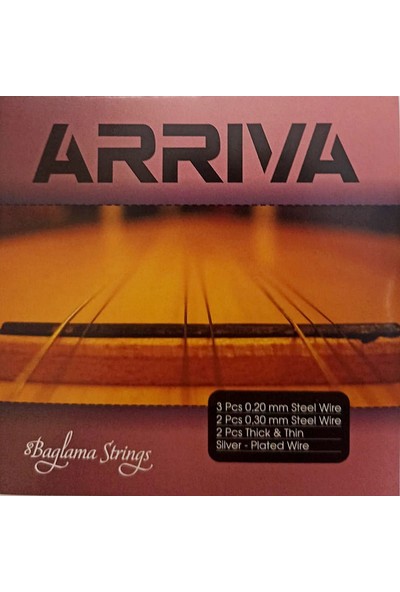 Arriva 0,20 Uzun Sap Profesyonel Bağlama Teli Takımı