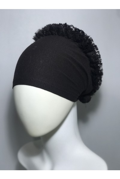 Zamir Dantelli Fırfırlı Bone