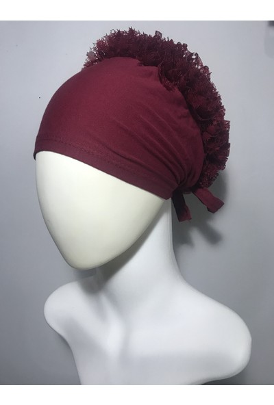 Zamir Dantelli Fırfırlı Bone