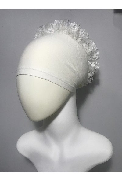 Zamir Dantelli Fırfırlı Bone