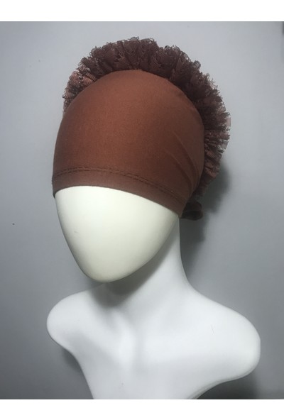 Zamir Dantelli Fırfırlı Bone