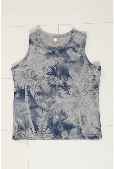 Julude Indigo Erkek Çocuk Likralı Bisiklet Yaka Desenli Atlet T-Shirt P-039877 Julude Indigo Erkek Çocuk Likralı Bisiklet Yaka Desenli Atlet T-Shirt P-039877