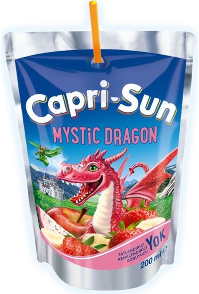 Caprisun Capri Sun Meyve Suyu 200 ml x 20 Adet Dragon Caprisun Capri Sun Meyve Suyu 200 ml x 20 Adet Dragon