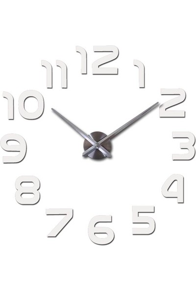 Moda 3D Duvar Saati Modern Diy Saatler Oturma Odası Büyük Dekoratif Horloge Murale Çıkartmaları Moda 3D Duvar Saati Modern Diy Saatler Oturma Odası Büyük Dekoratif Horloge Murale Çıkartmaları