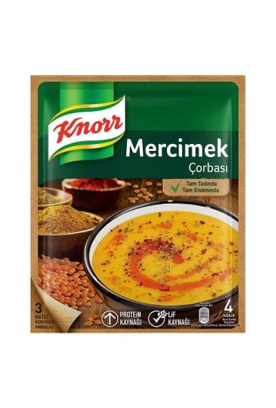 Knorr Çorba Mercimek x 12 Adet Knorr Çorba Mercimek x 12 Adet