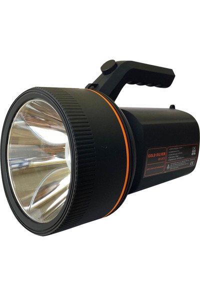 Gold Silver Şarjlı El Feneri Çok Amaçlı LED El Lambası 40W Gold Silver Şarjlı El Feneri Çok Amaçlı LED El Lambası 40W