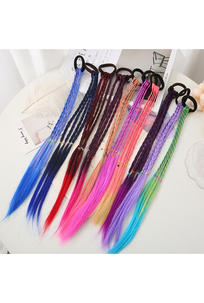 Sanmusen Peruk Saç Tokası Saç Aksesuarları Renkli Örgüler 10/paket (Yurt Dışından) Sanmusen Peruk Saç Tokası Saç Aksesuarları Renkli Örgüler 10/paket (Yurt Dışından)