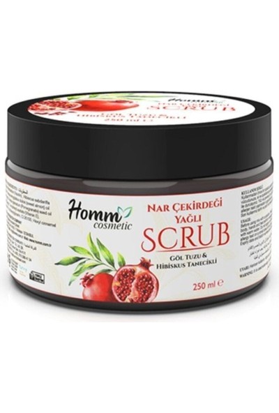 Homm Life Nar Çekirdeği Yağlı Scrub 250 ml Homm Life Nar Çekirdeği Yağlı Scrub 250 ml