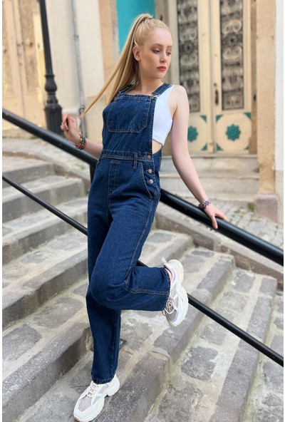 Cidde Koyu Mavi Kot Tulum