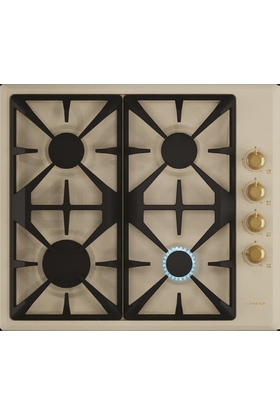 Lanova 36400-203 Rc Rustik Ankastre Krem Ocak - Doğalgazlı