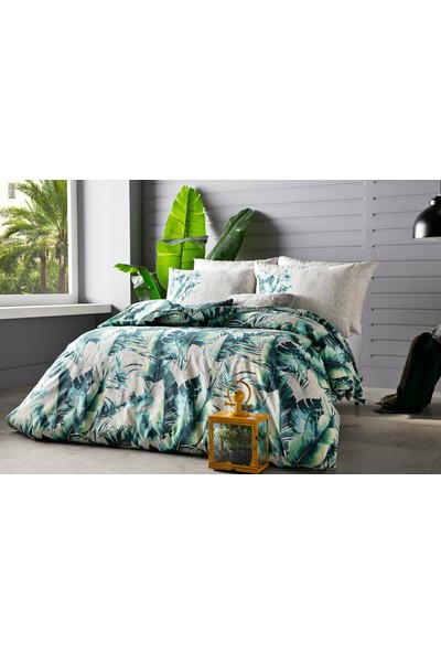 Triendy Doğal Yüzde Yüz Pamuk Nevresim Takımı x Forest Çift Kişilik