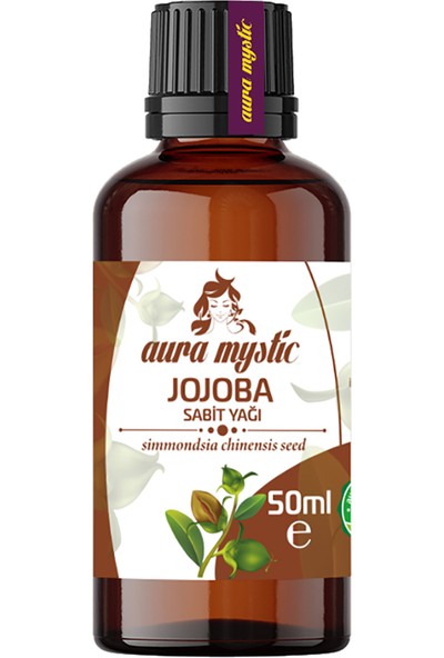 Aura Mystic Jojoba Sabit Yağı 50 ml Aura Mystic Jojoba Sabit Yağı 50 ml