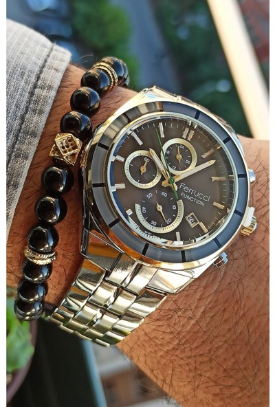 Ferrucci Function Erkek Kol Saati Bileklik Hediyel
