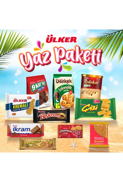 Ülker Yaz Atıştırmalıkları Paketi