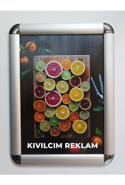 Kıvılcım Reklam A3 Alüminyum Rondo Çerçeve 30 x 42 cm