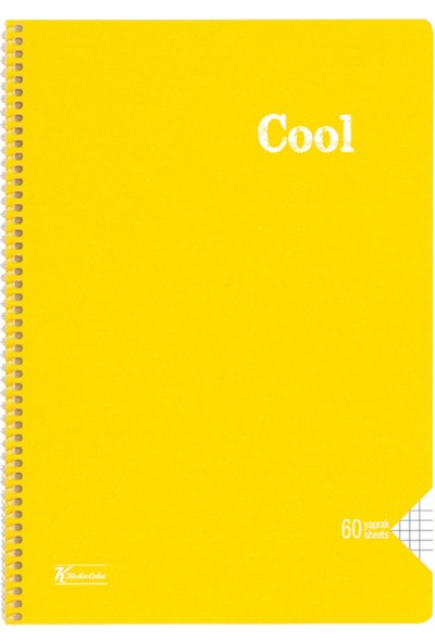 Keskin Color Cool A4 40 Yaprak Kareli Pp Kapak Spiralli Defter Keskin Color Cool A4 40 Yaprak Kareli Pp Kapak Spiralli Defter