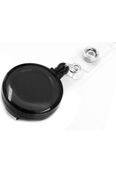 Inox Yoyo Yaka Kartlığı Yuvarlak 50 Adet Siyah Inox Yoyo Yaka Kartlığı Yuvarlak 50 Adet Siyah