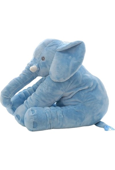 40CM Bebek Peluş Fil Yumuşak Yatıştırıcı Fil Oyun Arkadaşı Sakin Bebek Bebek