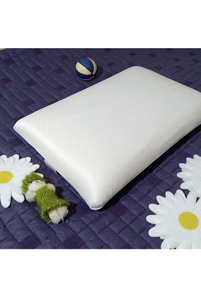 Sarbunu Bebek Çocuk Yastığı Viscope Beyaz 49X29X10 cm Sarbunu Bebek Çocuk Yastığı Viscope Beyaz 49X29X10 cm