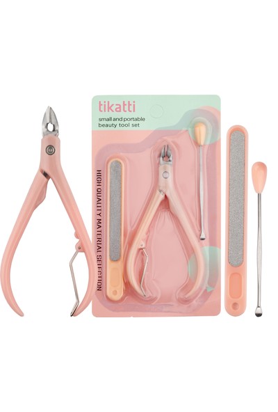 3 Parça Et Pensli Tırnak Bakım Seti 3 Parça Et Pensli Tırnak Bakım Seti