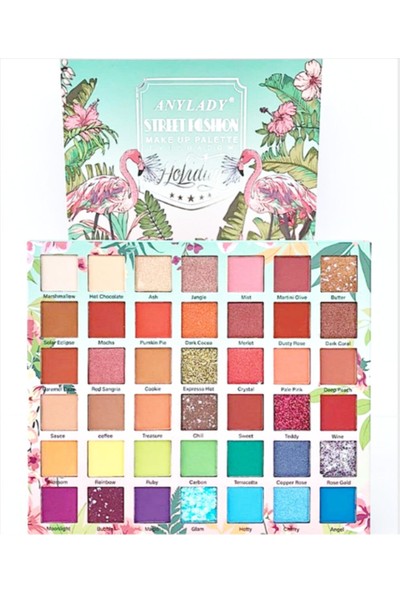 Flamingo Holiday 42 Renkli Göz Farı Paleti