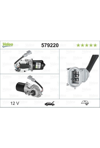 Valeo 579220 Silecek Motoru Master 97 7701044526 (WA723232) Valeo 579220 Silecek Motoru Master 97 7701044526 (WA723232)