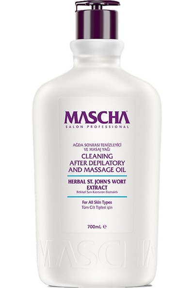 Mascha Sarı Kantaron Ağda & Masaj Yağı 700ML Mascha Sarı Kantaron Ağda & Masaj Yağı 700ML