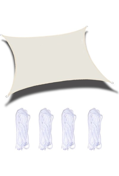 ZHKJ Shop Açık Bahçe Güneşlik Yelken Su Geçirmez Anti-Uv Gölgelik, Boyut4m x 7m (Bej) (Yurt Dışından) ZHKJ Shop Açık Bahçe Güneşlik Yelken Su Geçirmez Anti-Uv Gölgelik, Boyut4m x 7m (Bej) (Yurt Dışından)