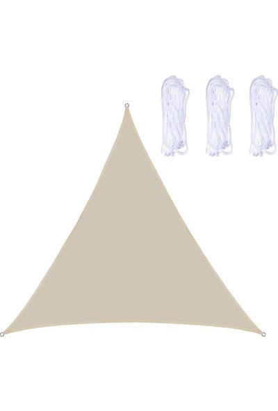 ZHKJ Shop Üçgen Açık Bahçe Güneşlik Yelken Su Geçirmez Anti-Uv Gölgelik, Boyut5m x 5m x 5m (Bej) (Yurt Dışından) ZHKJ Shop Üçgen Açık Bahçe Güneşlik Yelken Su Geçirmez Anti-Uv Gölgelik, Boyut5m x 5m x 5m (Bej) (Yurt Dışından)