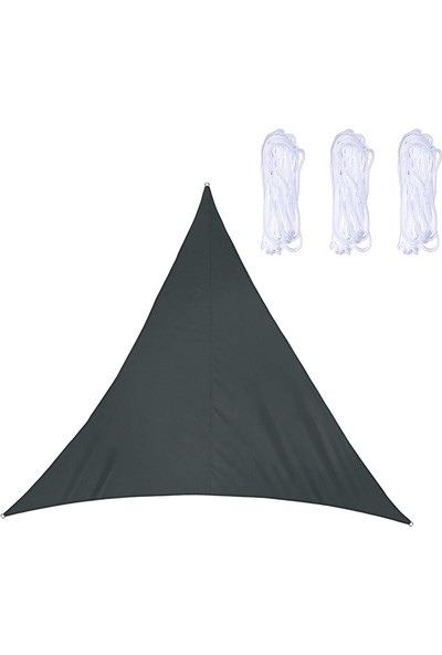 ZHKJ Shop Üçgen Açık Bahçe Güneşlik Yelken Su Geçirmez Anti-Uv Gölgelik, Boyut6m x 6m x 6m (Siyah) (Yurt Dışından) ZHKJ Shop Üçgen Açık Bahçe Güneşlik Yelken Su Geçirmez Anti-Uv Gölgelik, Boyut6m x 6m x 6m (Siyah) (Yurt Dışından)