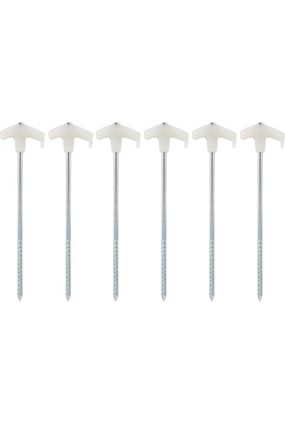 ZHKJ Shop 6 Adet Açık Kamp Çadırı Parlak Tırnaklar (25 Cm) (Yurt Dışından) ZHKJ Shop 6 Adet Açık Kamp Çadırı Parlak Tırnaklar (25 Cm) (Yurt Dışından)