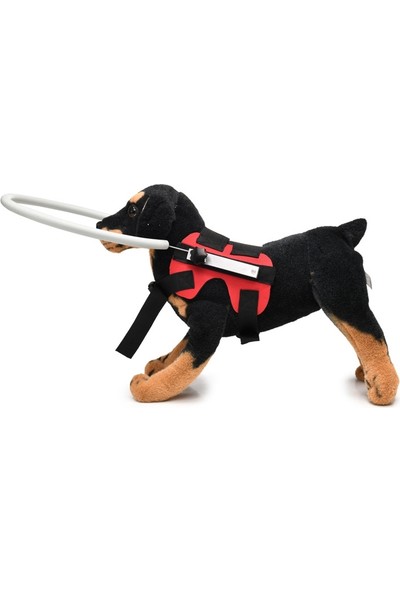ZHKJ Shop Köpek Körlüğü Çarpışma Karşıtı Yüzük, ÖzelliklerM (Kırmızı) (Yurt Dışından)