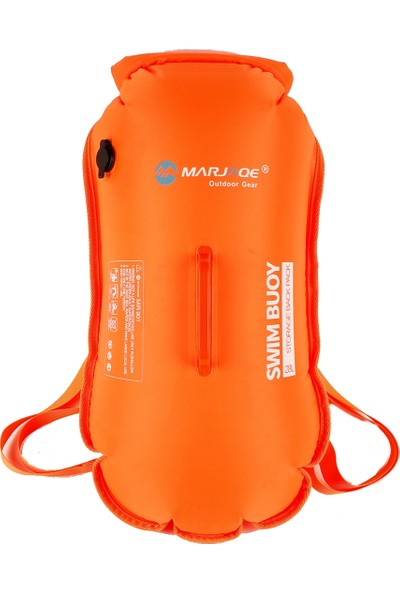 ZHKJ Shop MR901 Çift Hava Yastığı Yüzme Sürüklenmesi Şamandıra Çantası, Kapasite35L V (Yurt Dışından)