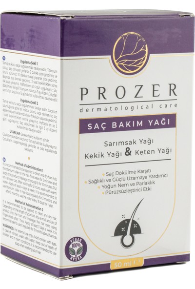 Prozer Saç Bakım Yağı