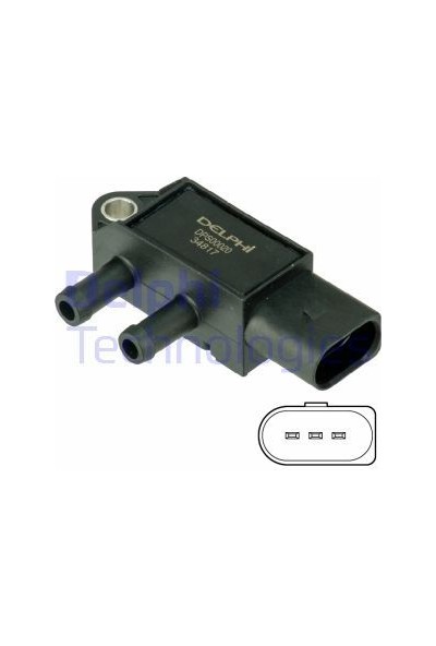 Delphi DPS00020 Fark Basinc Sensoru Golf Vıı 17- Passat 15-A3 13-16 Leon 13- Octavia 18- Superb 15- Cfkc Clhb Crbc (WC133786) Delphi DPS00020 Fark Basinc Sensoru Golf Vıı 17- Passat 15-A3 13-16 Leon 13- Octavia 18- Superb 15- Cfkc Clhb Crbc (WC133786)