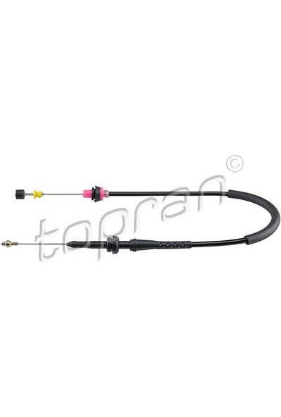 Topran 103083001 Gaz Teli (Vw Golf 92-98 Polo Cls 96-02 Seat Ibiza 93-99) 1H0721555A (WA157915)